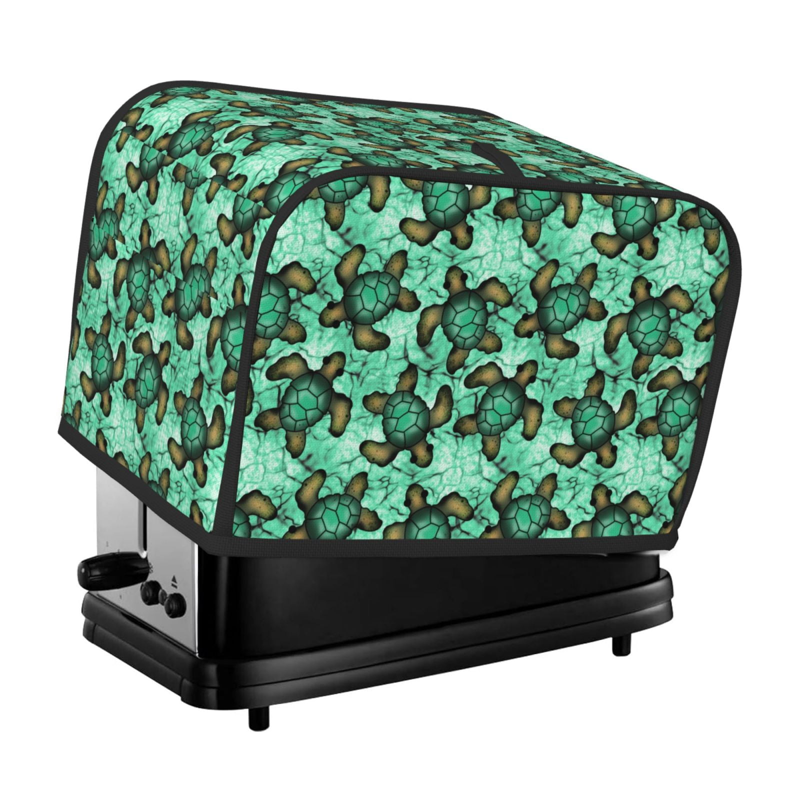 Yiaed Sea Turtle Print Two Slice Bread Machine Cover, Universal Size ...