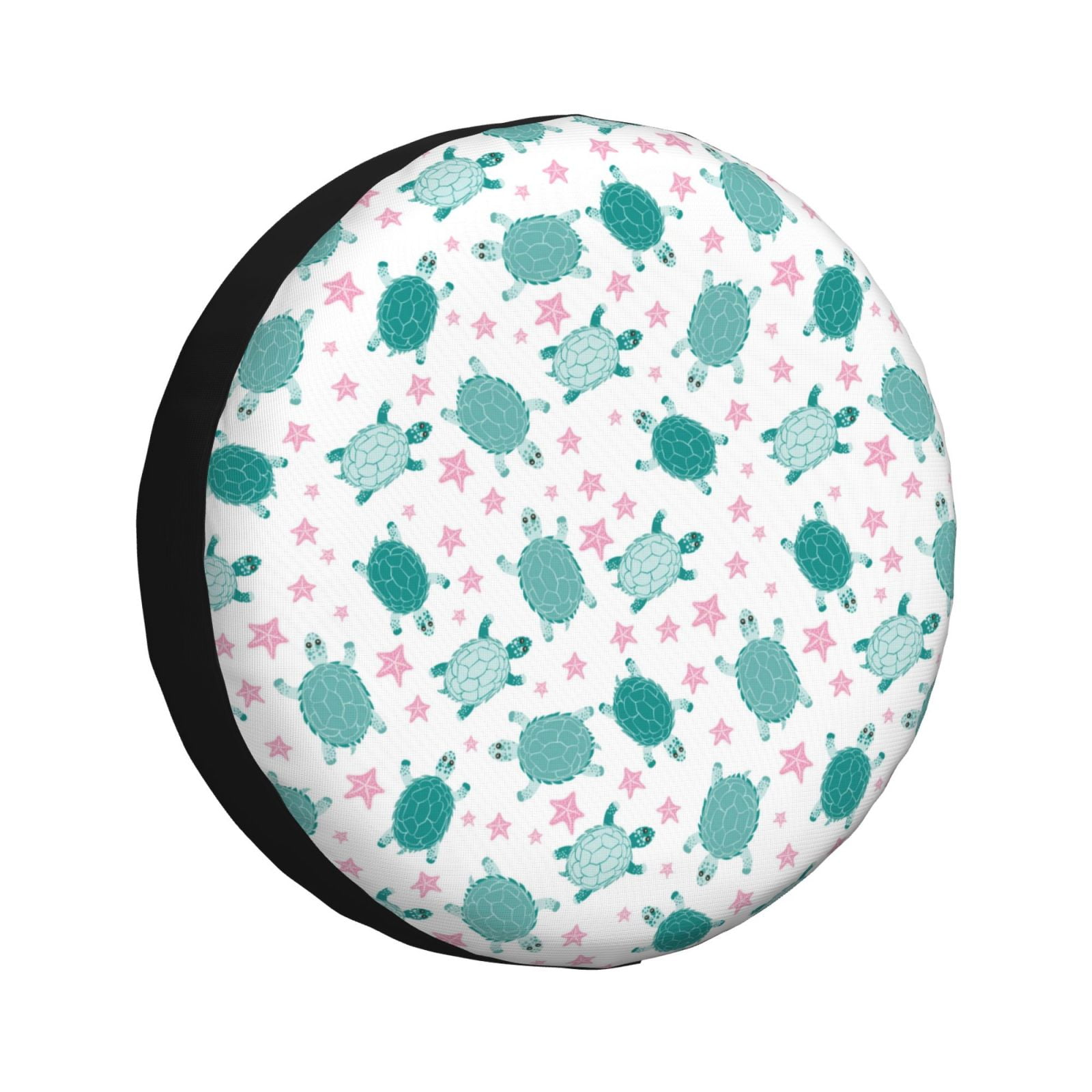 Yiaed Sea Turtle Print Tire Wheel Cover, Waterproof Spare Tire Cover ...