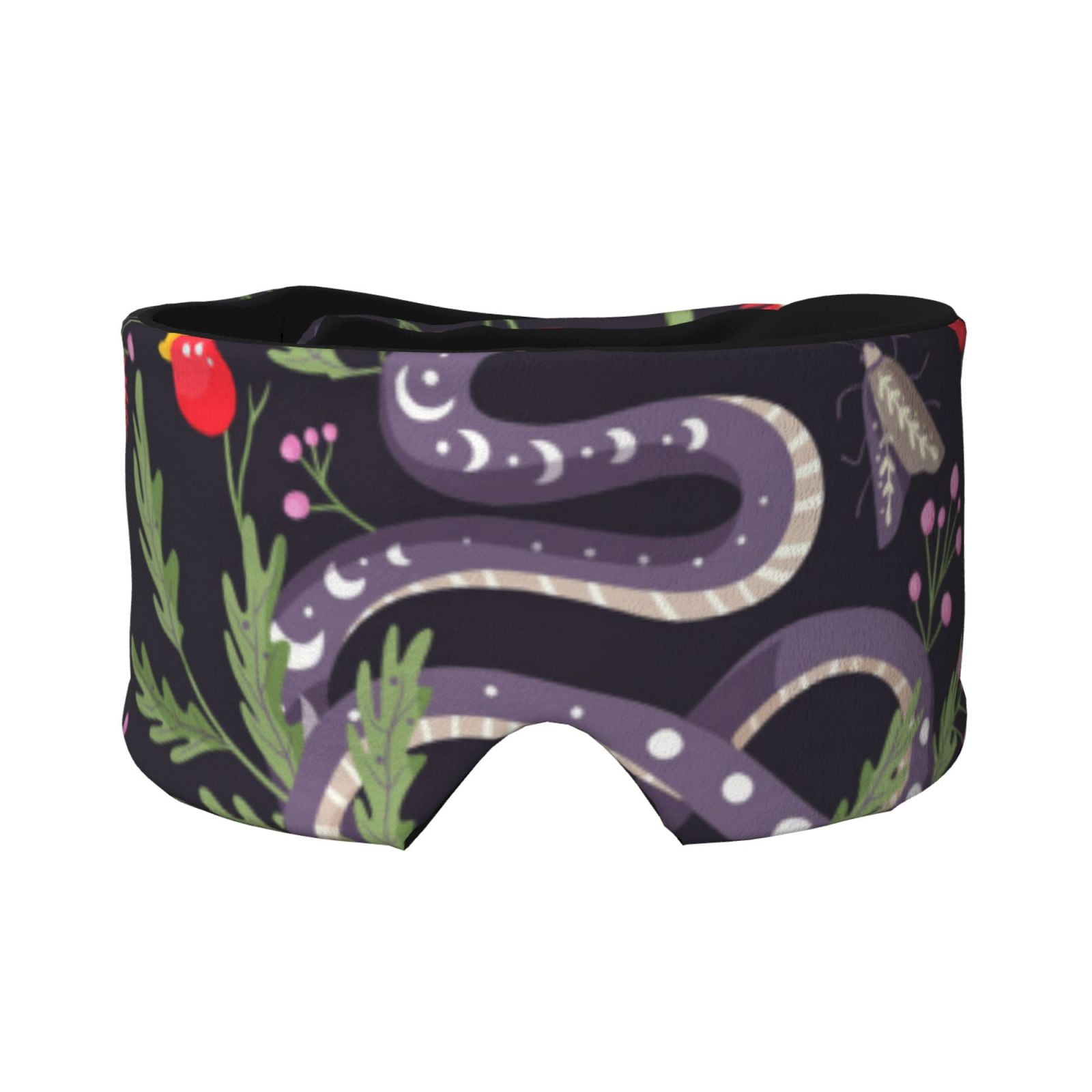 Yiaed Snakes And Snake Fruit Print Sleep Mask Blackout - Soft Eye Cover ...