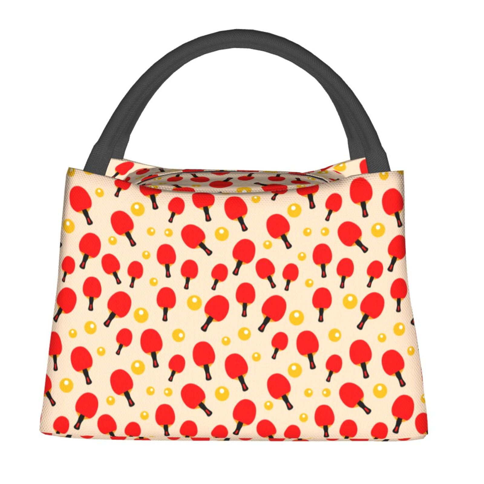 Yiaed Table Tennis Rackets 1 Print Lunch box lunch bag Portable ...