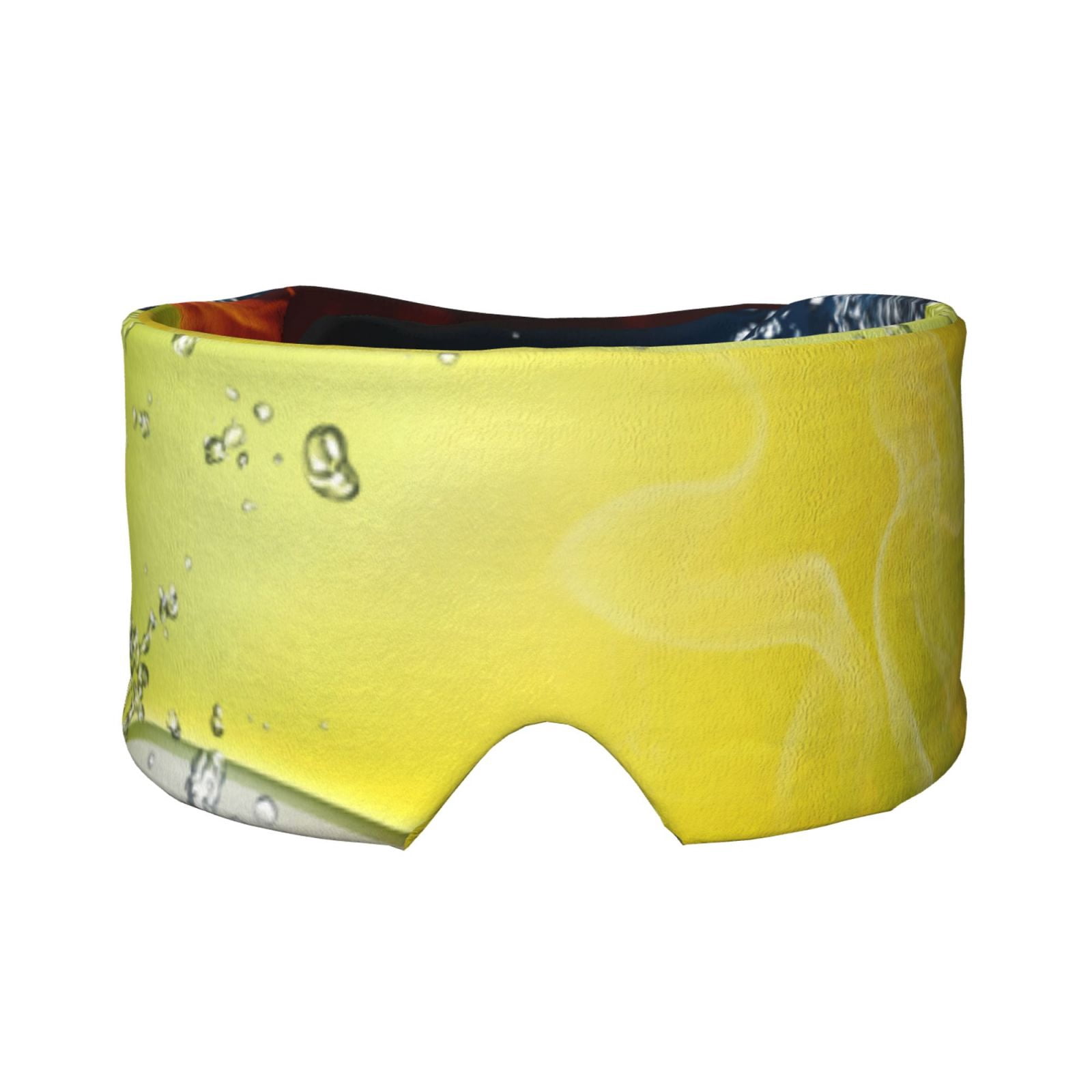 Yiaed Tennis Ball In Fire And Water Print Sleep Mask Blackout - Soft ...