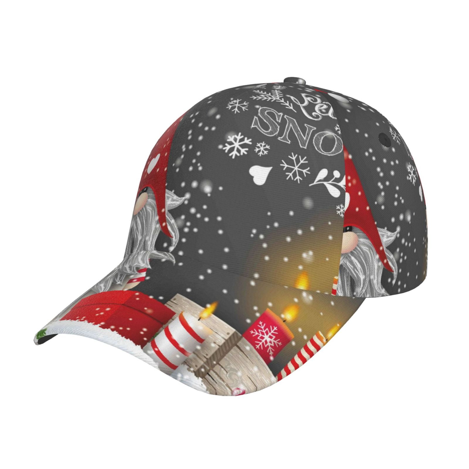 Yiaed Traditional Scandinavian Dwarf Print Cap Adjustable Size for ...