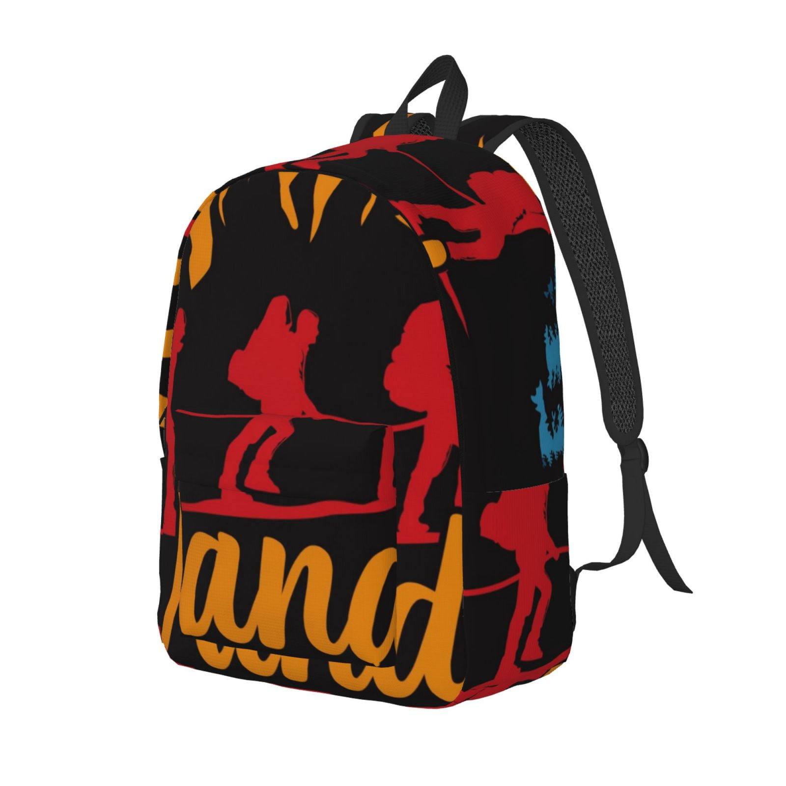 Yiaed Not All Who Wander Are Lost Hiking Print Laptop Backpack Travel ...