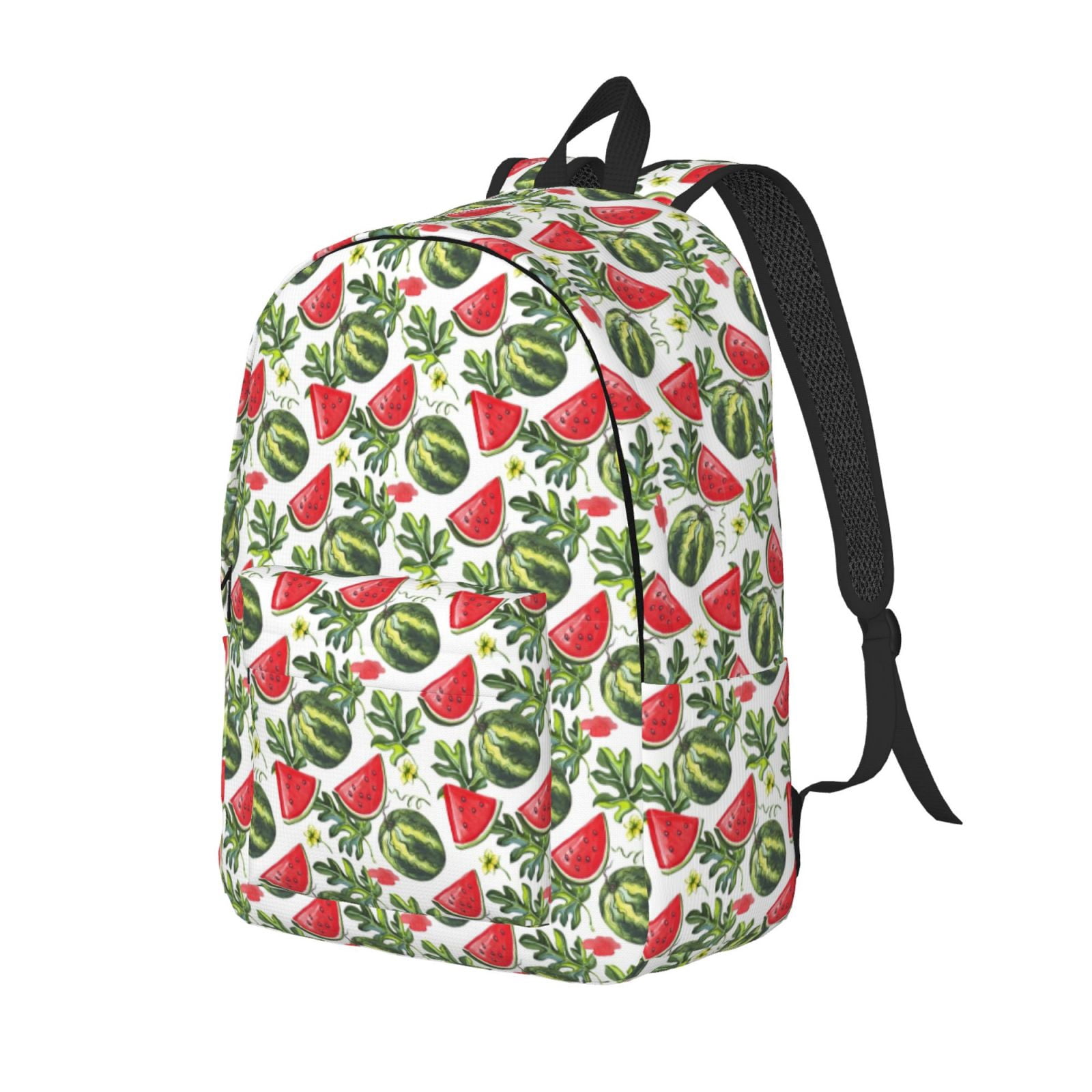 Yiaed Watermelons Print Print Laptop Backpack Travel Canvas Backpack ...