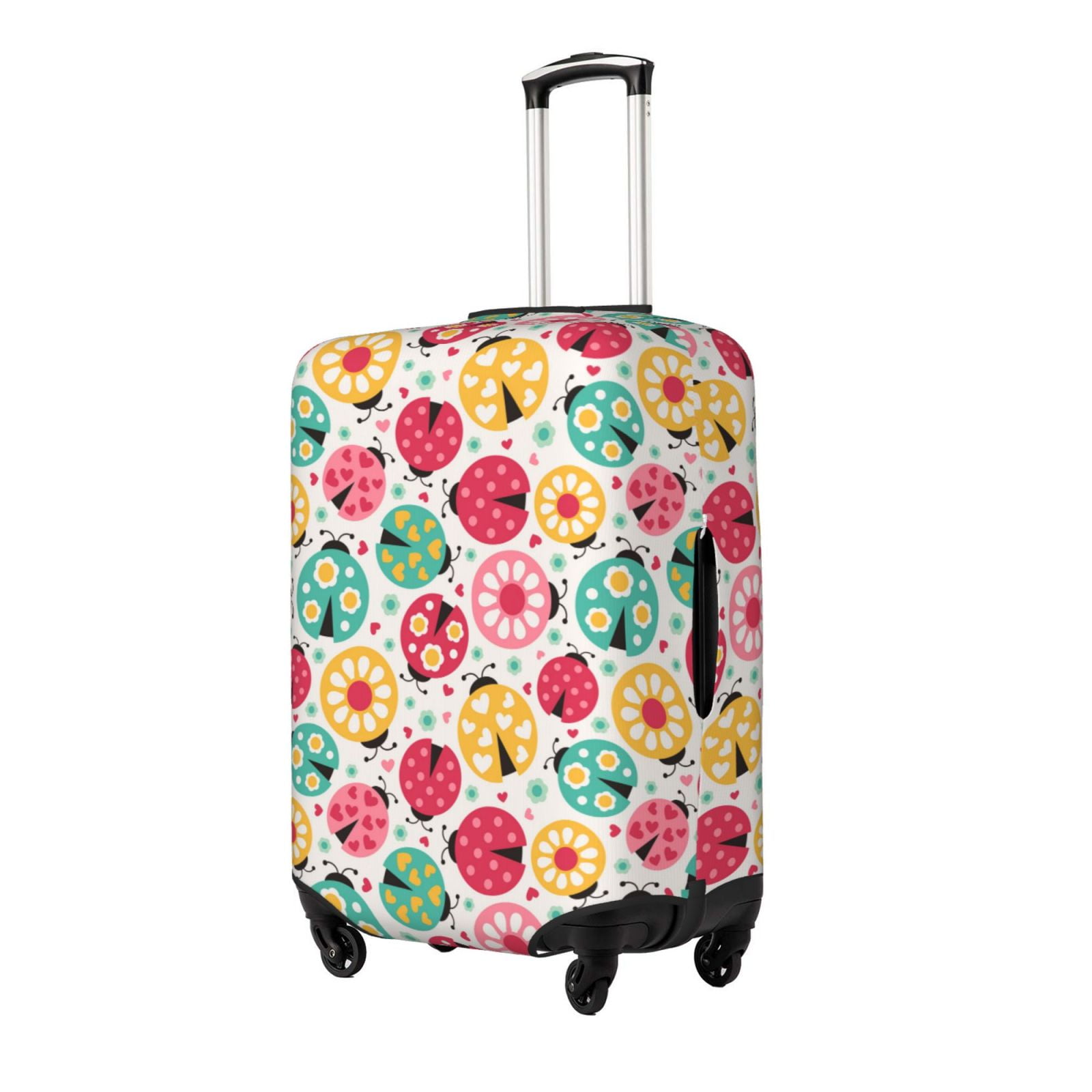 Yiaed cartoon ladybird Print Travel Luggage Cover Suitcase Protector ...