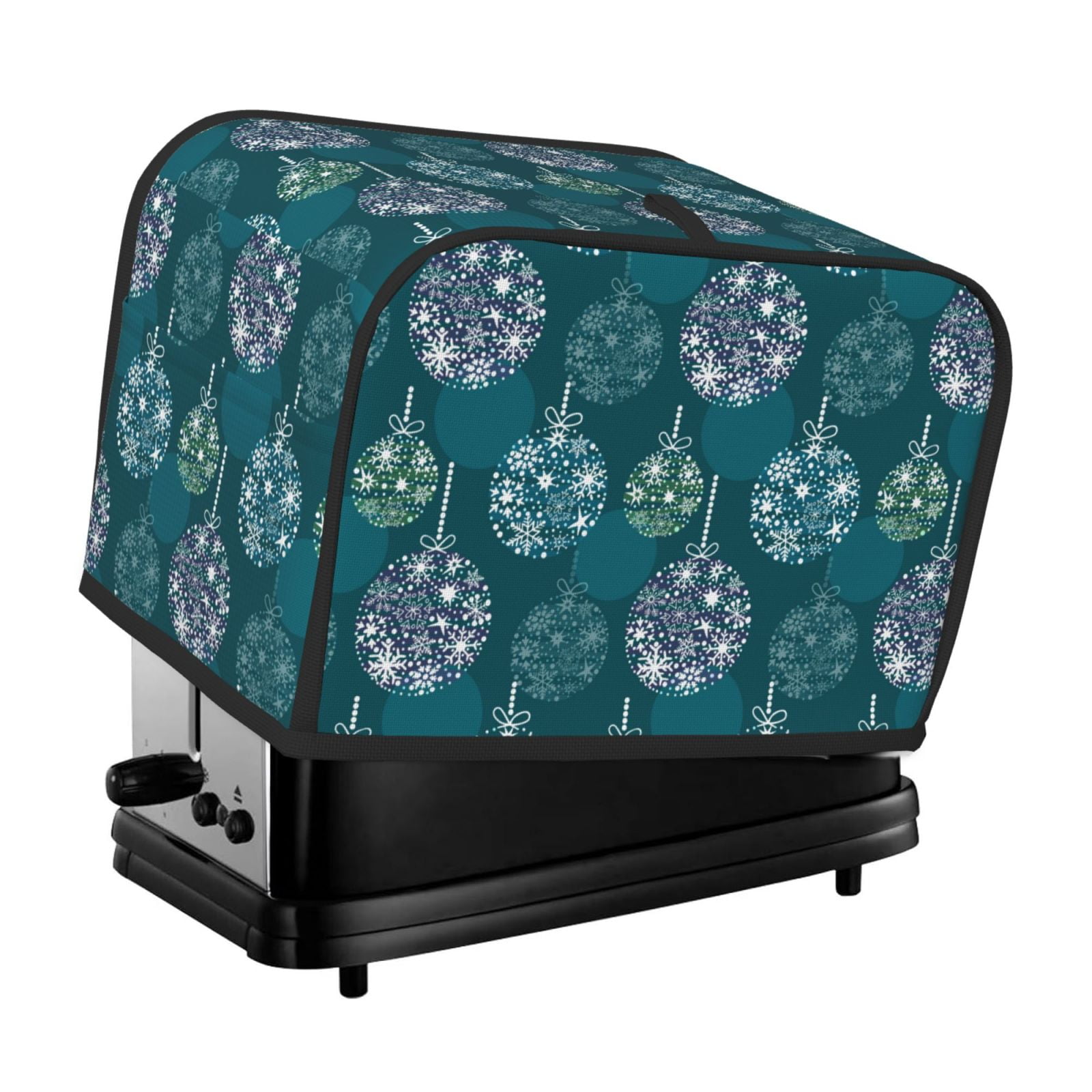 Yiaed whiter Snowflake balloons Print Two Slice Bread Machine Cover ...