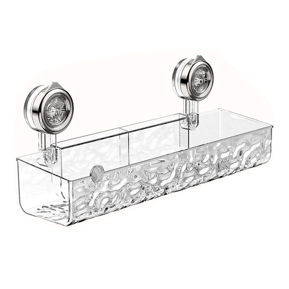 Yiaieng 2025 Shower Caddy Suction Cup, Wall Mounted Suction Shower Rack ...