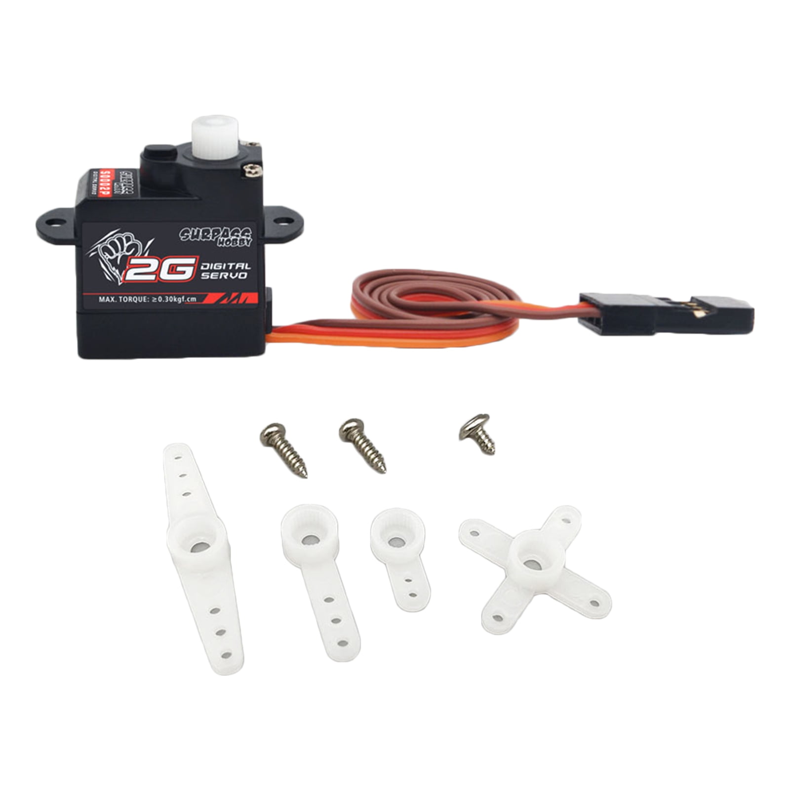 Yiaieng 2g RC Aircraft Plastic Gear Low Voltage Micro Digital Servo ...