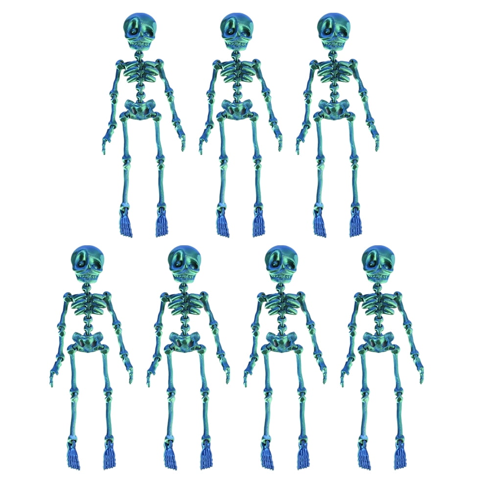 Yiaieng 3D Printed 7pcs Skeleton Refrigerator Magnets With Movable ...