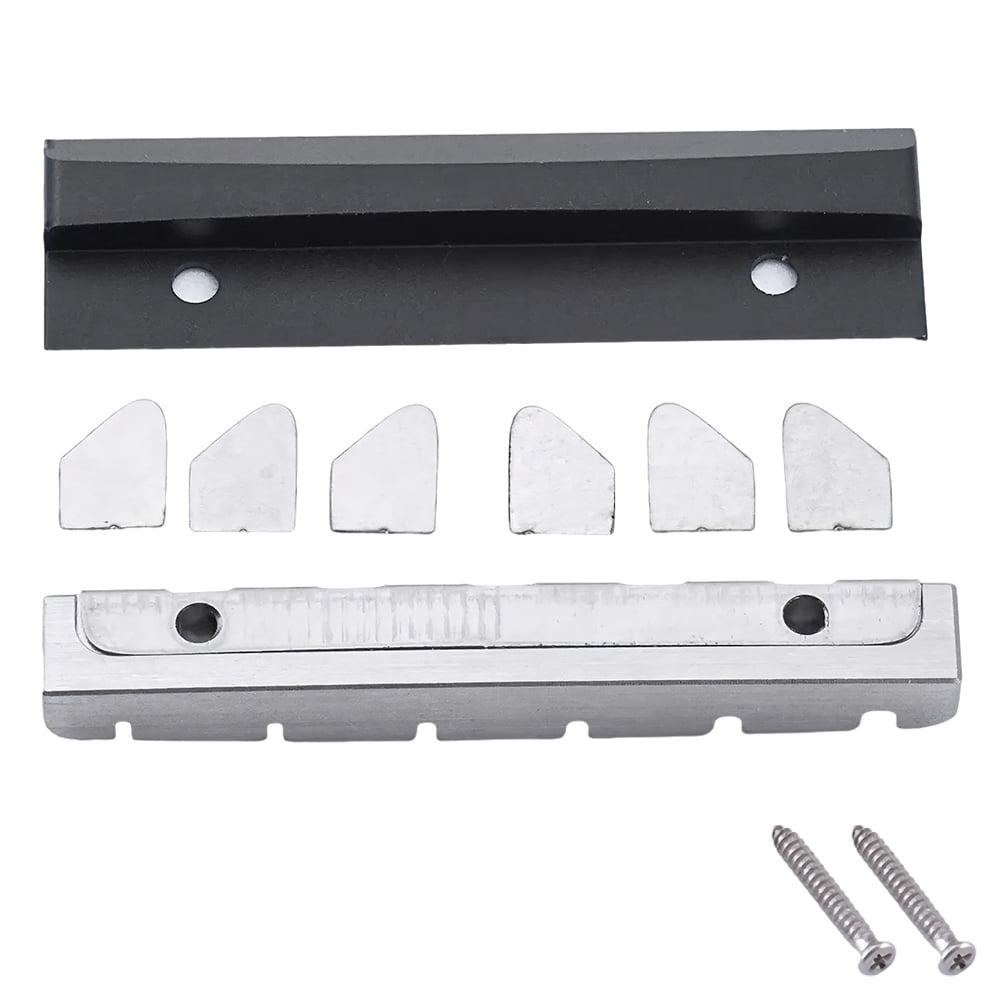 Yiaieng 43Mm Stainless Steel Electric Guitar Roller Nut with Spacers ...