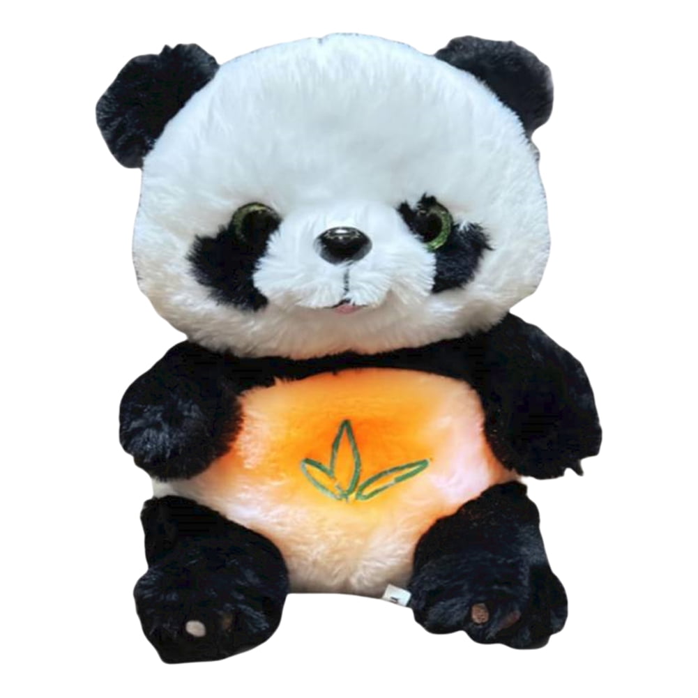 Yiaieng Breathing Stuffed Animal, Breathing Bear Panda Plush Toy Soft ...