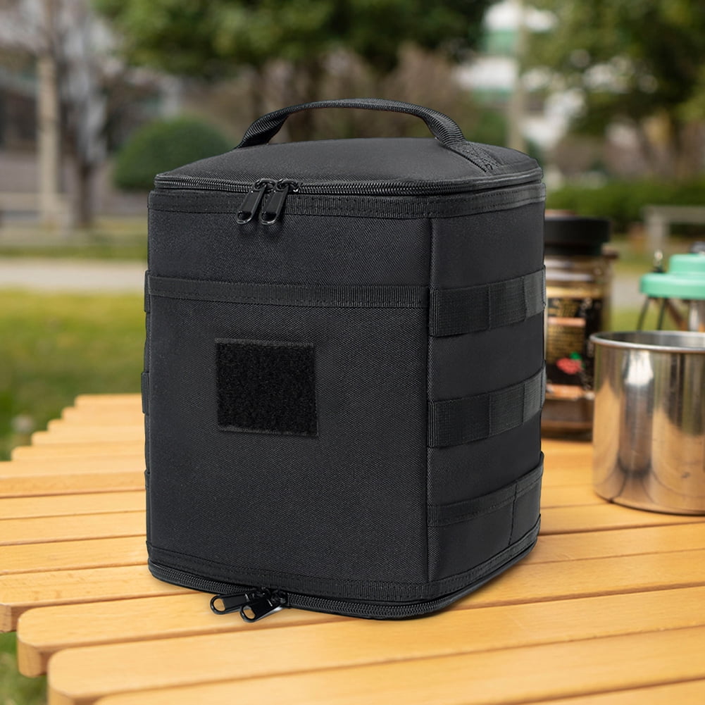Yiaieng Camping Stove Storage Case, Bbq Tool Box Detachable Carry Bag ...