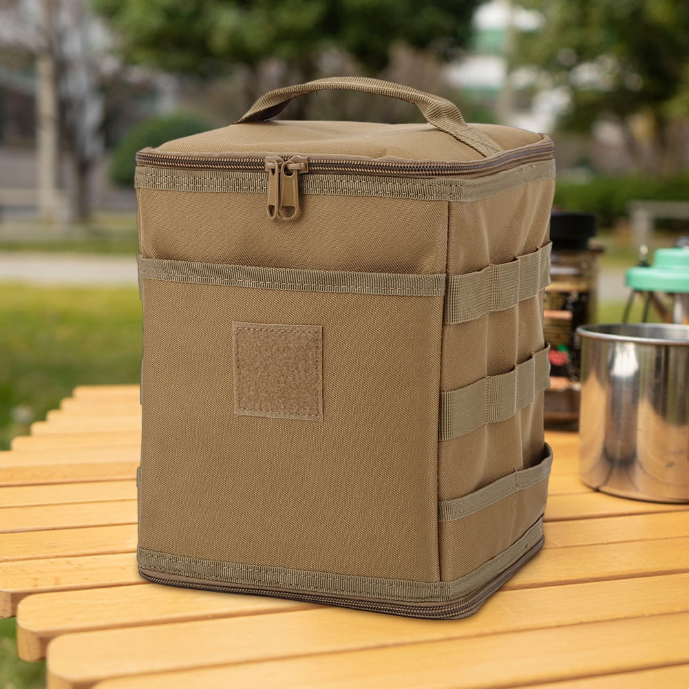 Yiaieng Camping Stove Storage Case, Bbq Tool Box Detachable Carry Bag ...