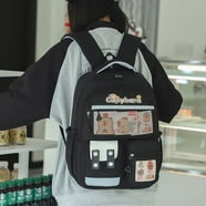 ENHYPEN Official Kpop Merchandise - Black School Bookbag with Laptop ...