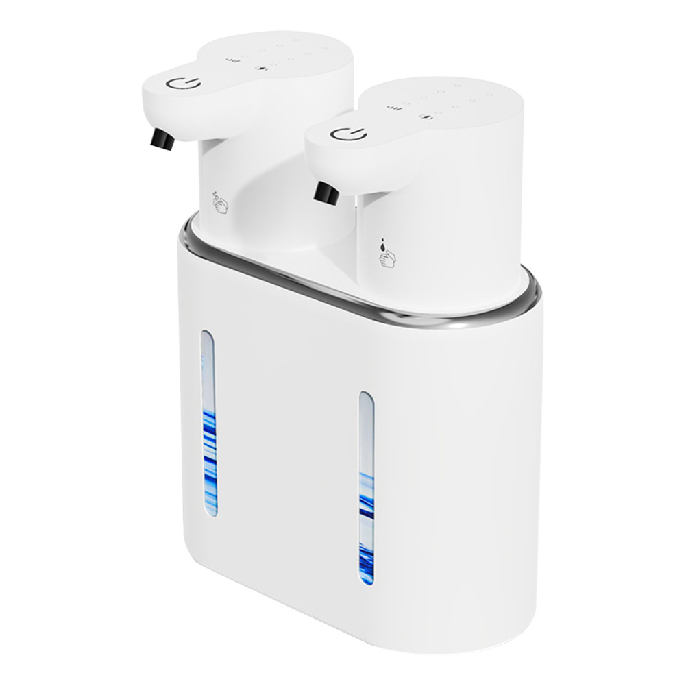 Yiaieng Double Head Automatic Soap Dispenser Touchless Hand Soap ...