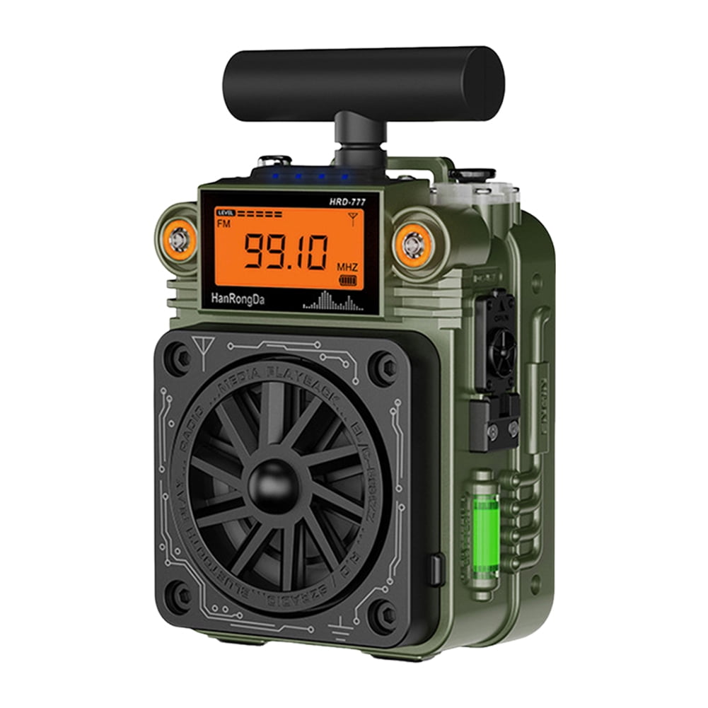 Yiaieng Full-Band Mini Radio with Bt Speaker Am Fm Radio Portable Radio ...