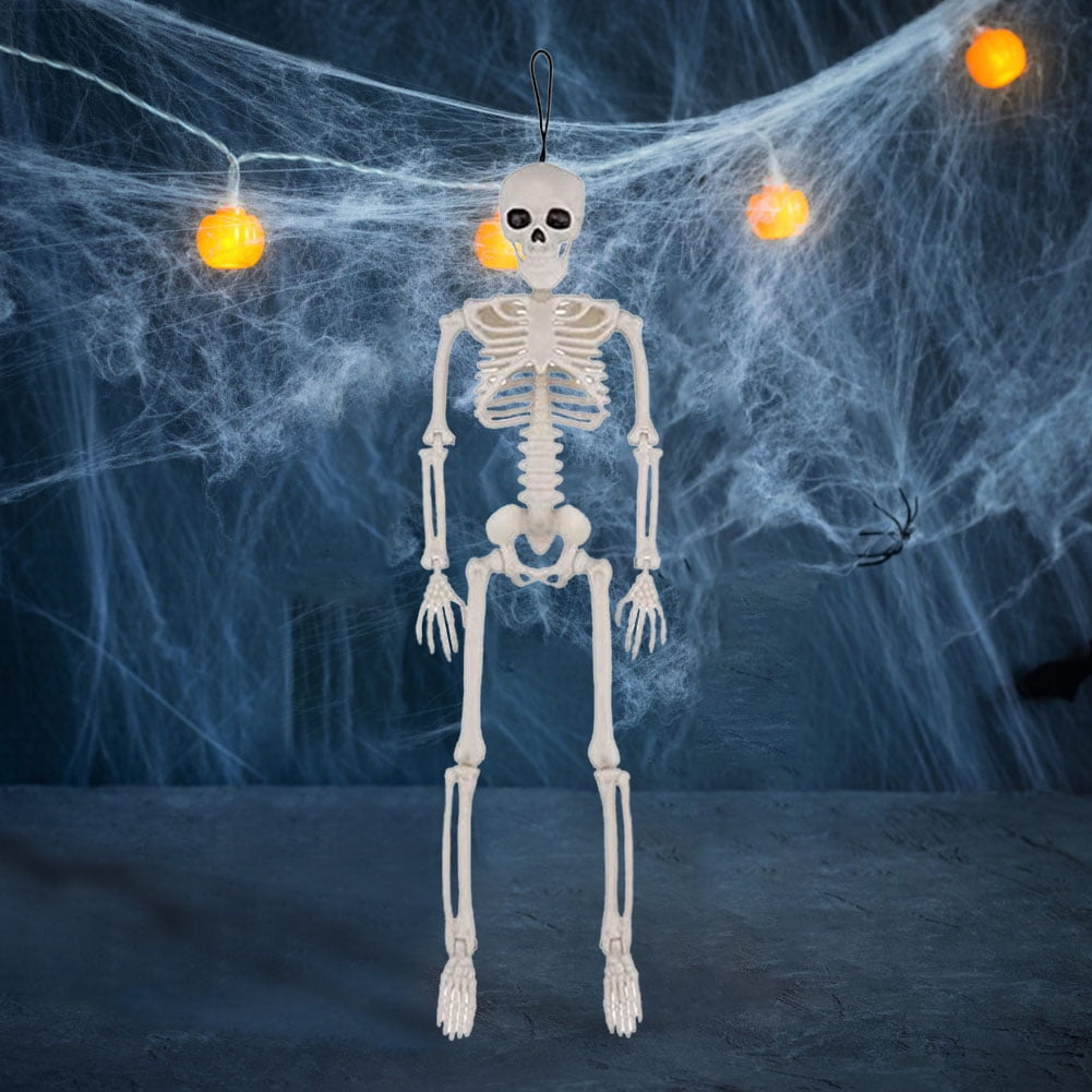 Yiaieng Halloween Skeleton Decoration Full Body Skeleton with Movable ...
