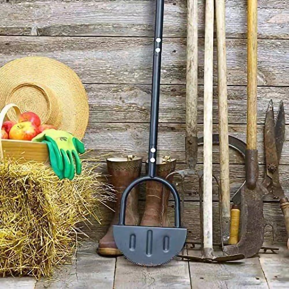 Yiaieng Manual Trimming Shovel, Serrated Step Trimming Shovel Half Moon ...