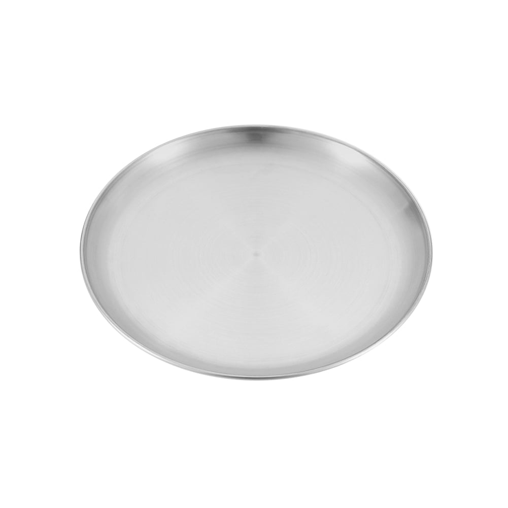 Yiaieng Metal Dinner Dishes, Stainless Steel Plates Metal Dinner Dishes ...
