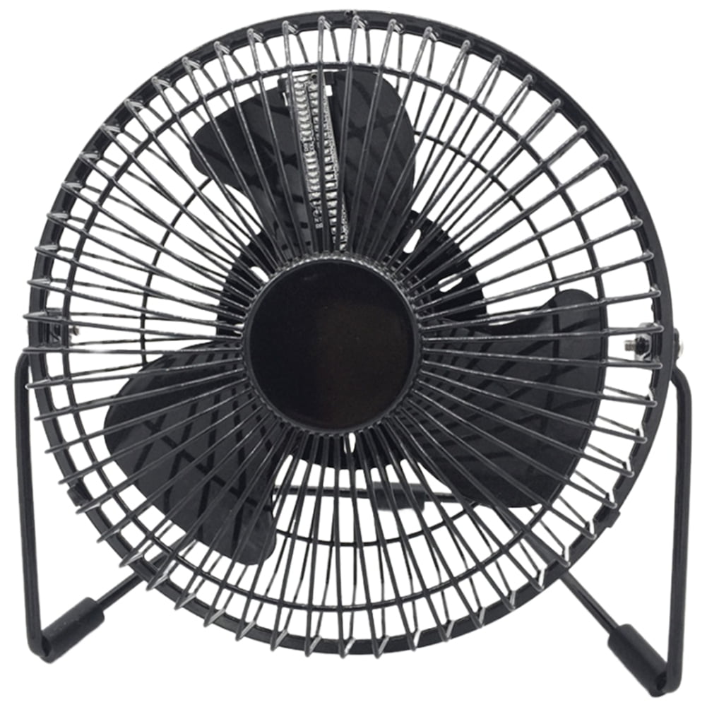 Yiaieng Mini Desktop Usb Led Clock Cooling Fan Mini Usb Led Clock Fan ...