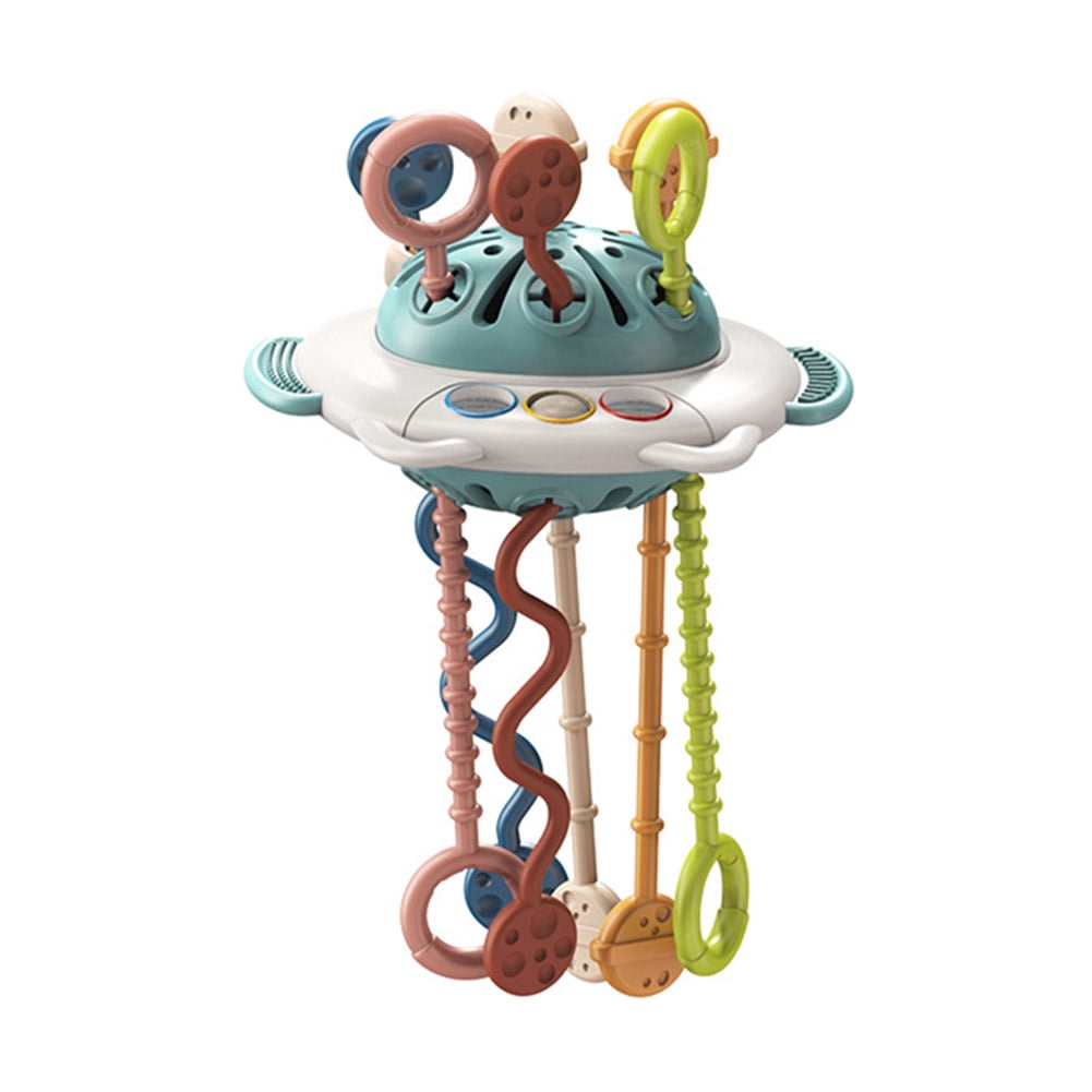 Yiaieng Montessori Pull String Activity BPA Free Training Cat Shaped ...