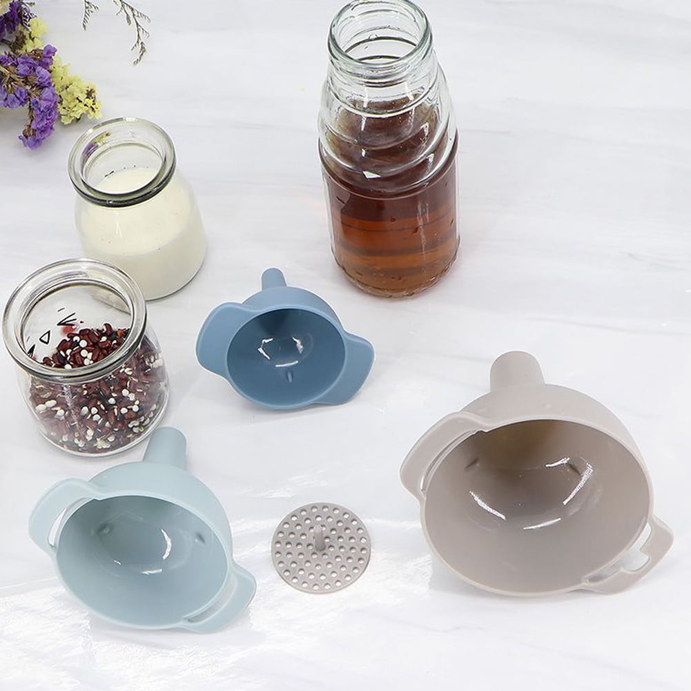 Yiaieng Multi-Use Small Kitchen Funnel, 4 In 1 Funnels Mini Funnels ...