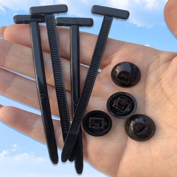 Yiaieng Nylon Universal Cable Tie Buckle Multipurpose Tie Straps for ...