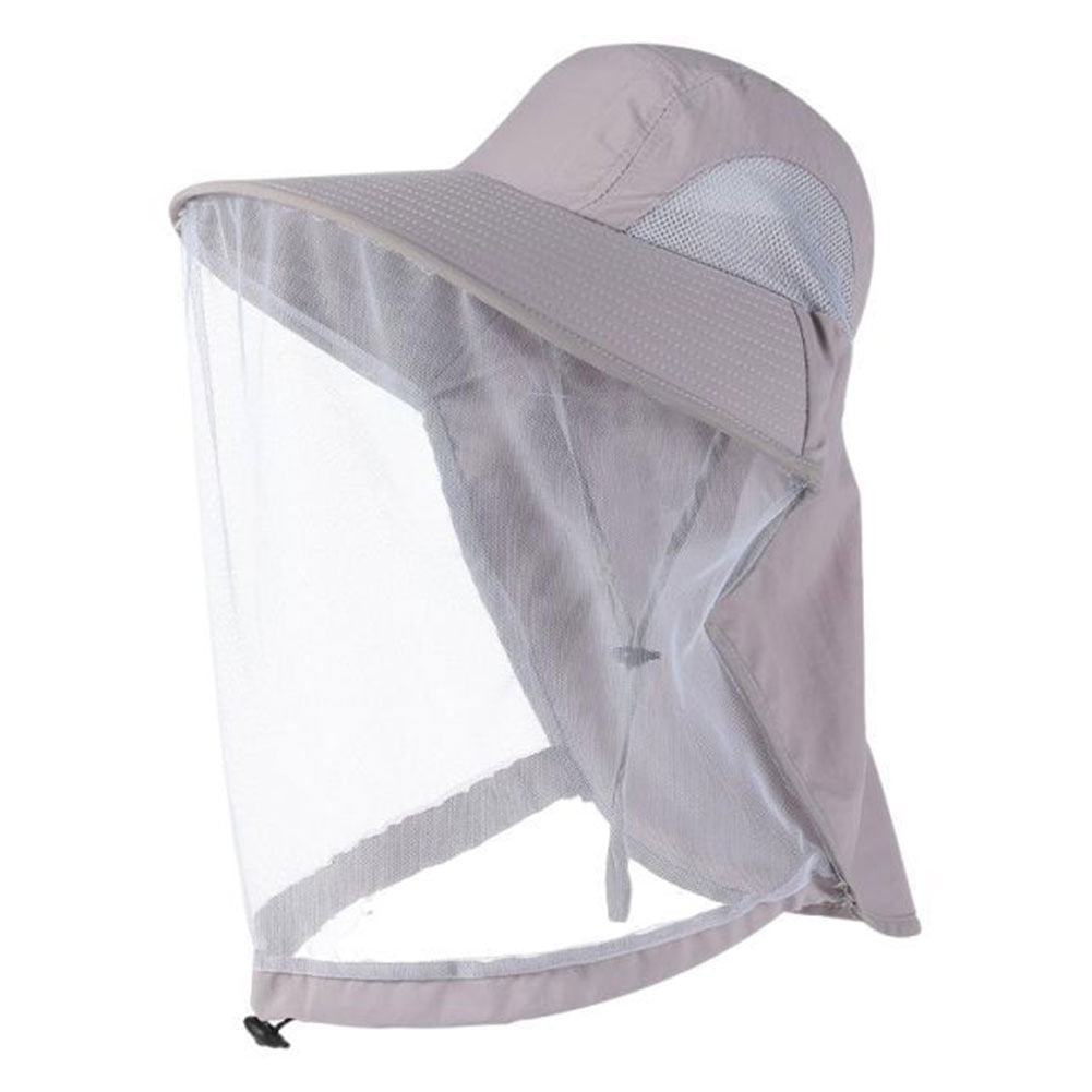 Yiaieng Outdoor Mosquito Head Net Hat Net Mesh Sun Hat Fishing Hat for ...