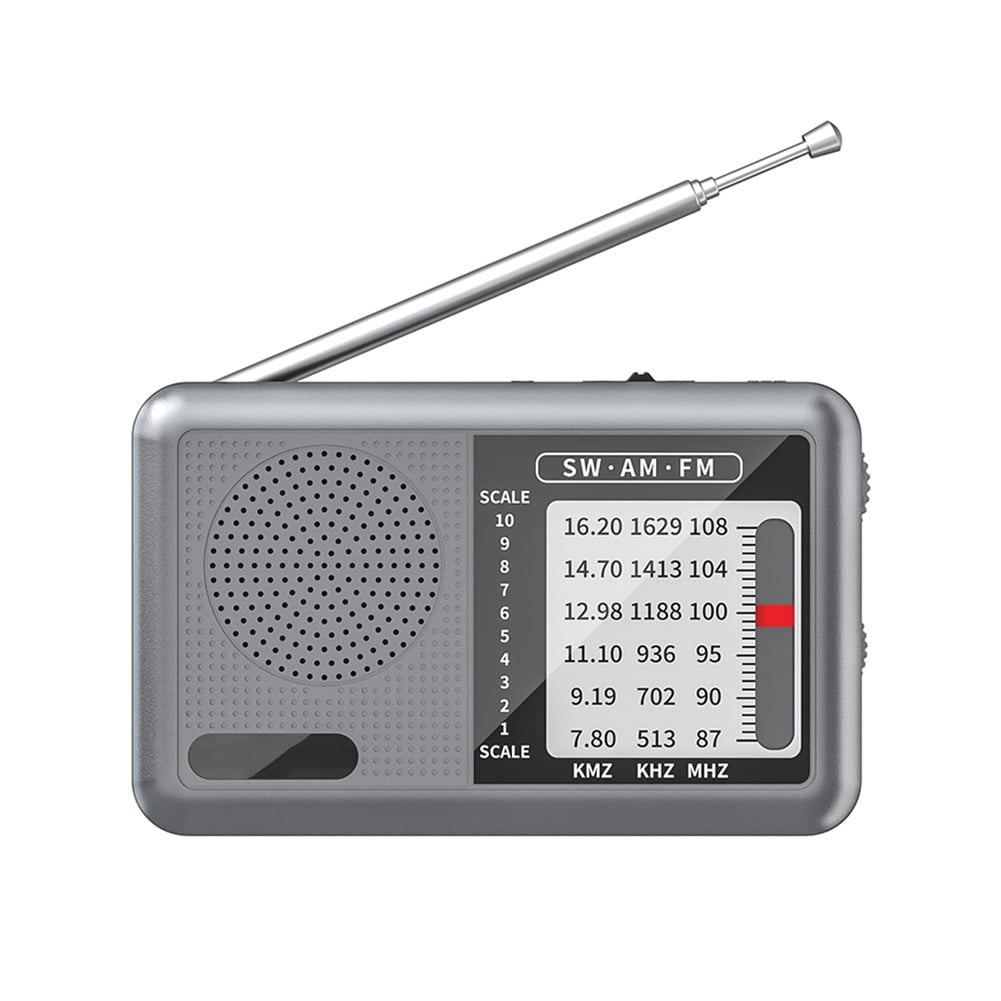 Yiaieng Portable Radio with Rechargeable Battery & Earphone Fm Am Sw ...
