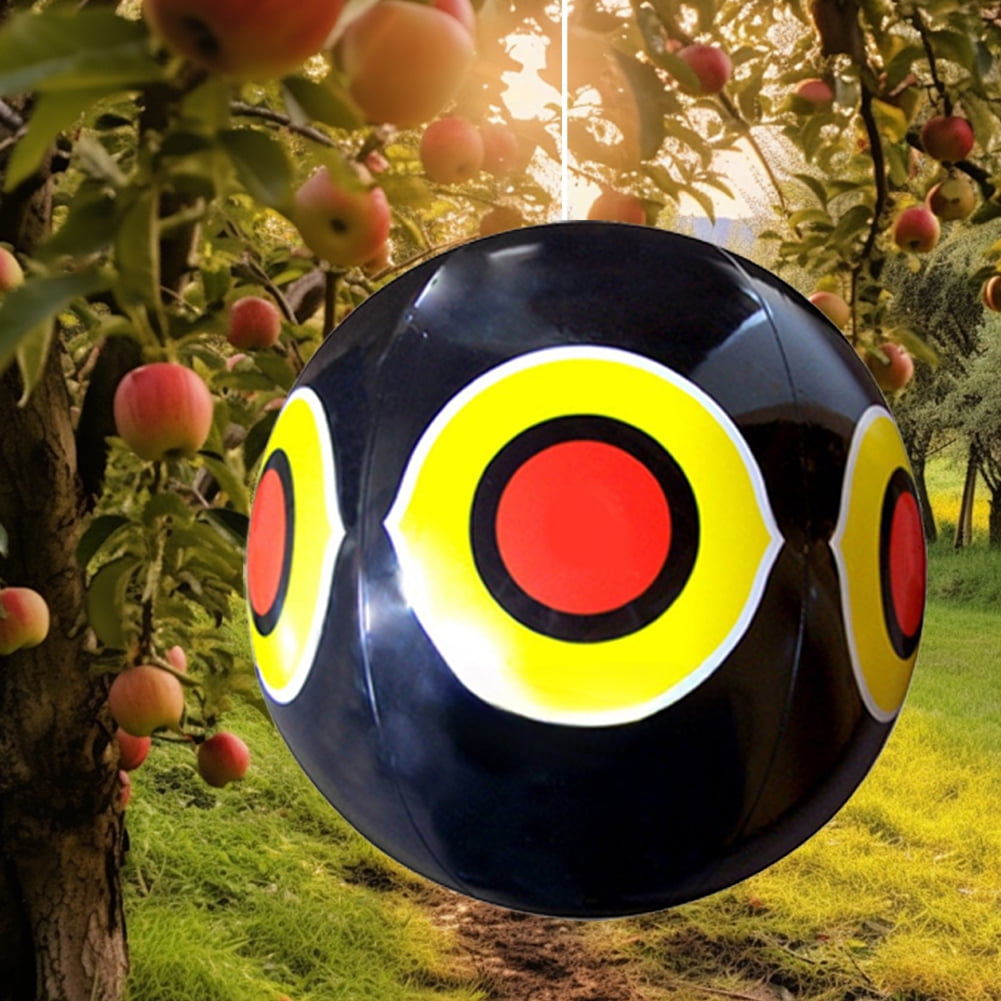 Yiaieng Scare Eye Balloons Visual Deterrent, 40CM Anti Bird Inflatable ...