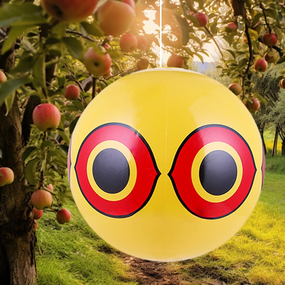Yiaieng Scare Eye Balloons Visual Deterrent, 40CM Anti Bird Inflatable ...