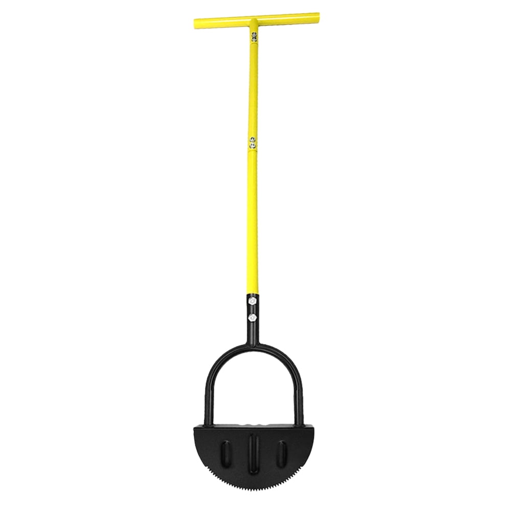 Yiaieng Serrated Edger Lawn Tool, Half Moon Edger Trimming Shovel Long ...