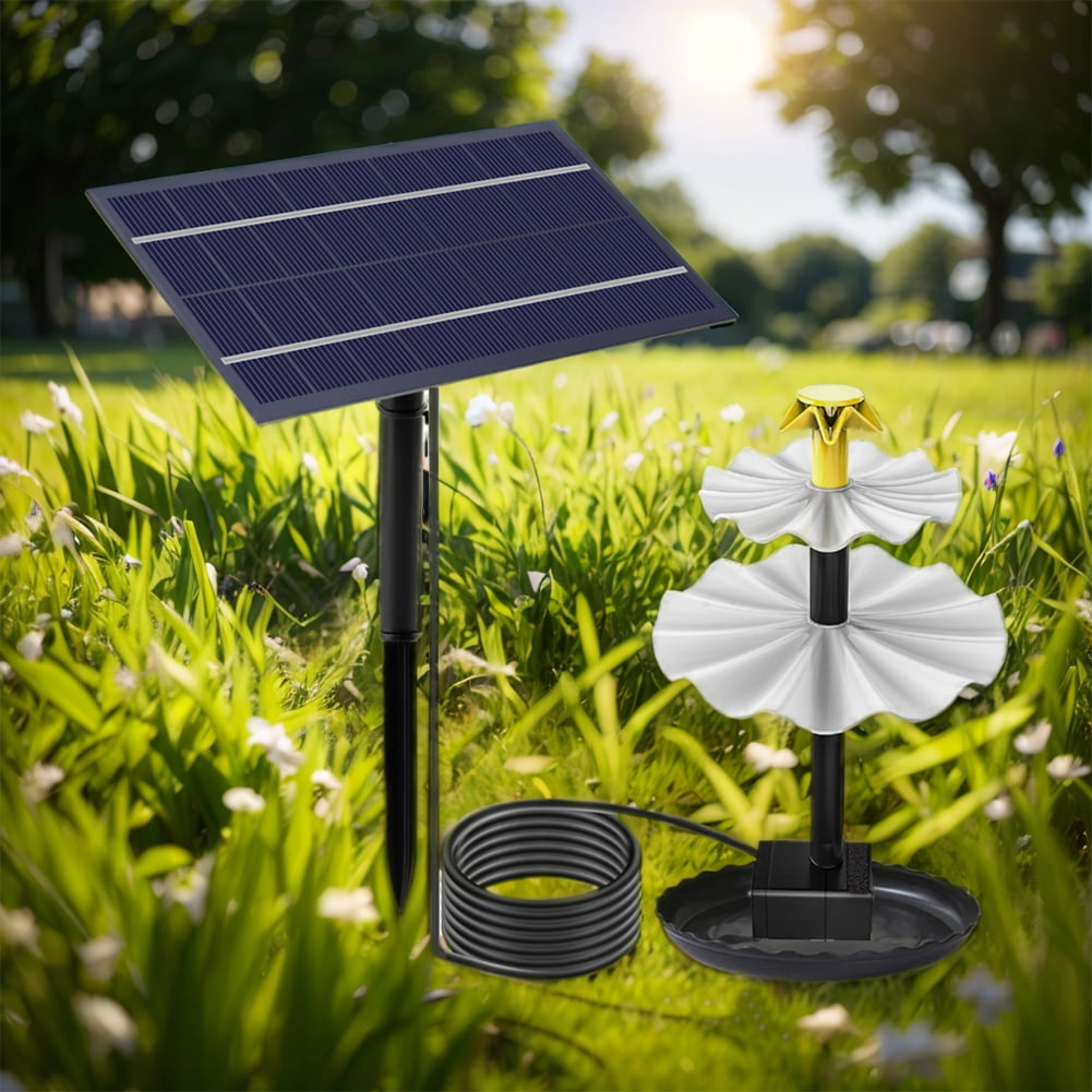 Yiaieng Solar Powered Pump, Solar Fountain Pump 9V/4W Solar Powered ...