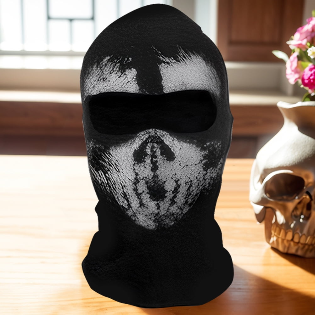 Yiaieng Unisex Ghosts Skull Full Face Scary Skeleton Skull for Cosplay ...