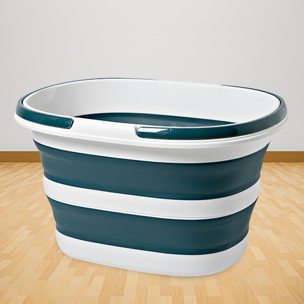 Yiaieng Washing Car Mop Container, 16L Foldable Mop Bucket with Handle ...