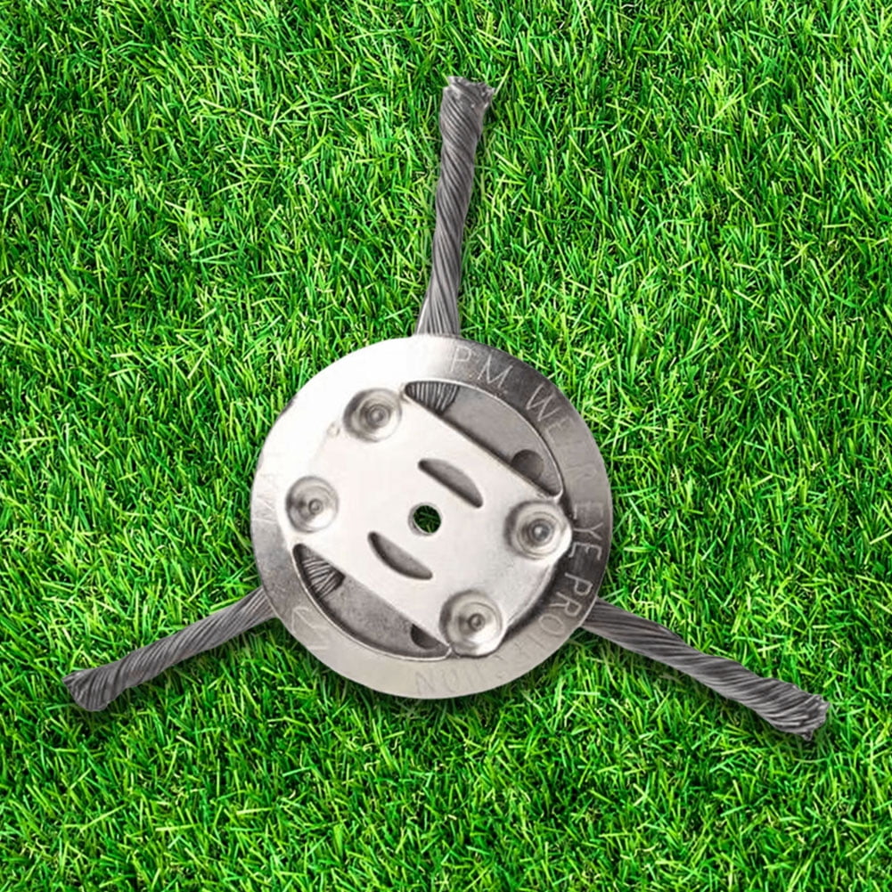 Yiaieng Wire Wheel Trimming Head, Grass Weed Wacker Attachments Heads ...