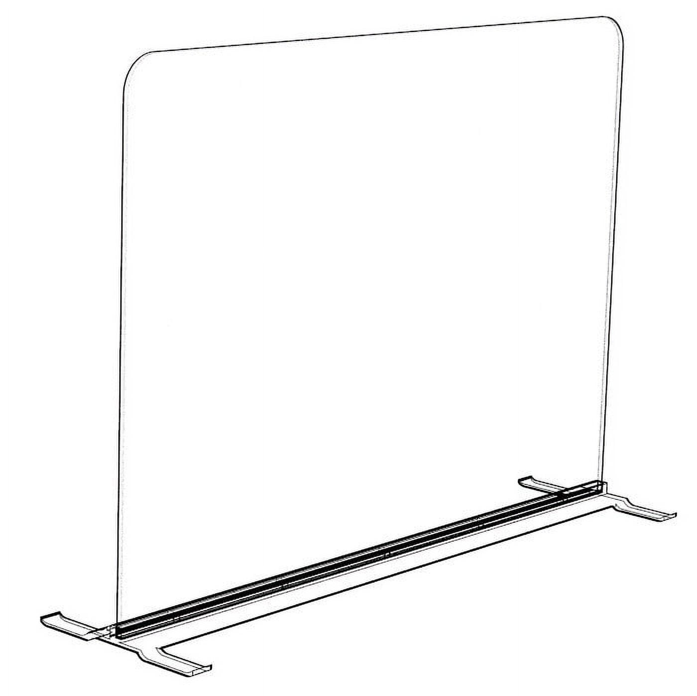 Yialzm Acrylic Partition Board Versatile Multifunctional Display Frame ...