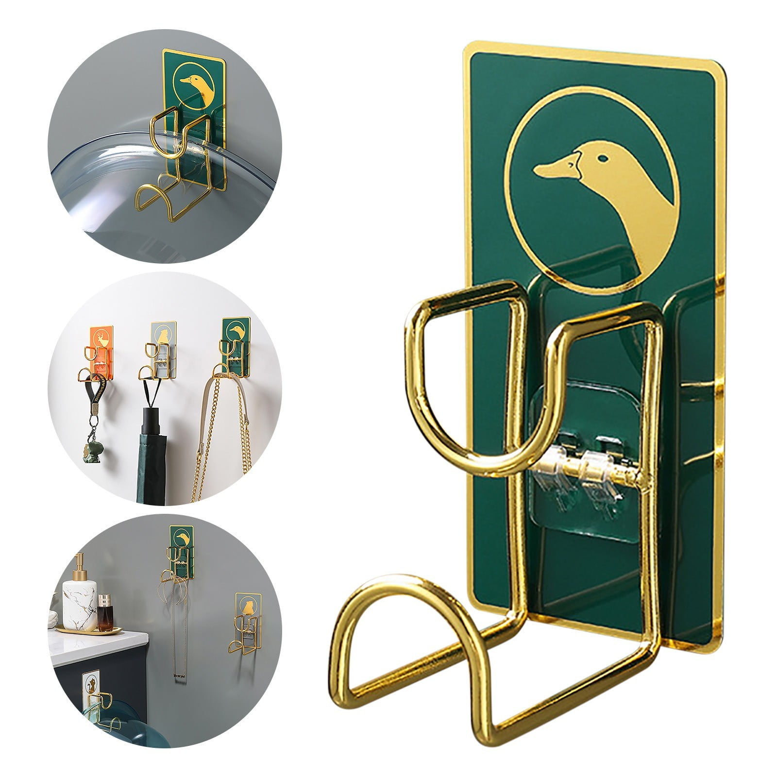 Yialzm Damage Free Removable Towel Rack Hook for Kitchen and Bathroom ...