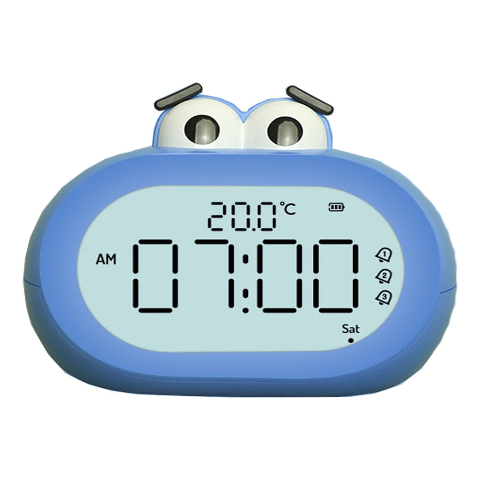 Yialzm LED Digital Desk Clock with Big Mouth Alarm Function Easy to Use ...