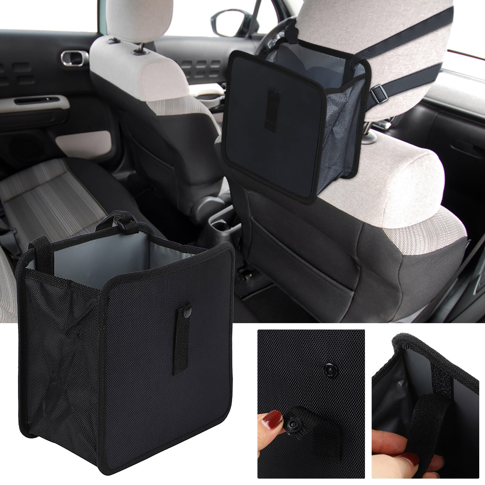Yialzm Leak Proof Car Trash Bag With Multipurpose Design For Vehicles ...