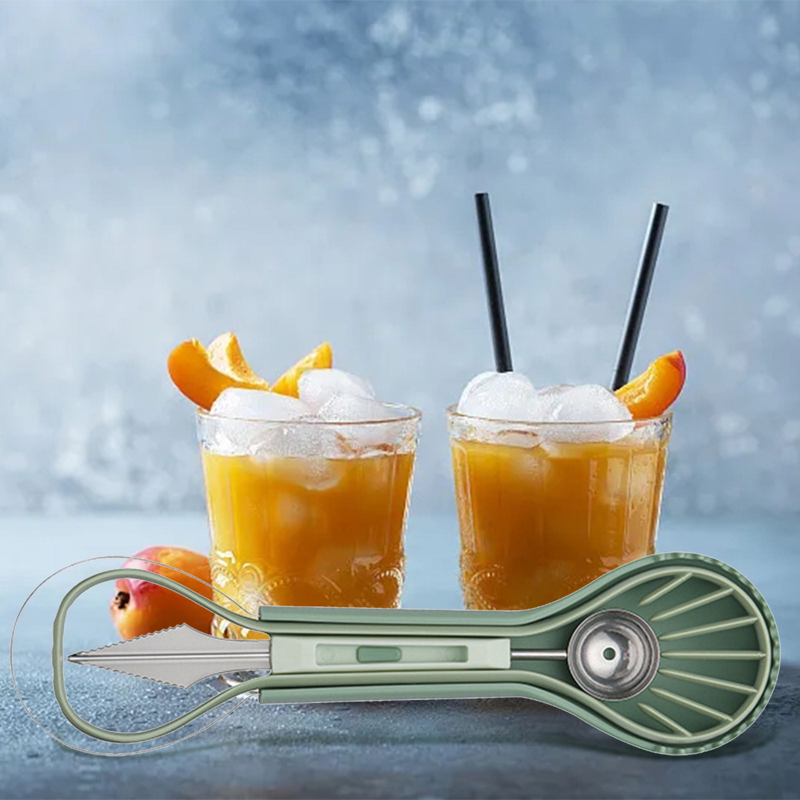 Yialzm Multifunctional Fruit Carving and Digging Tool Set for ...