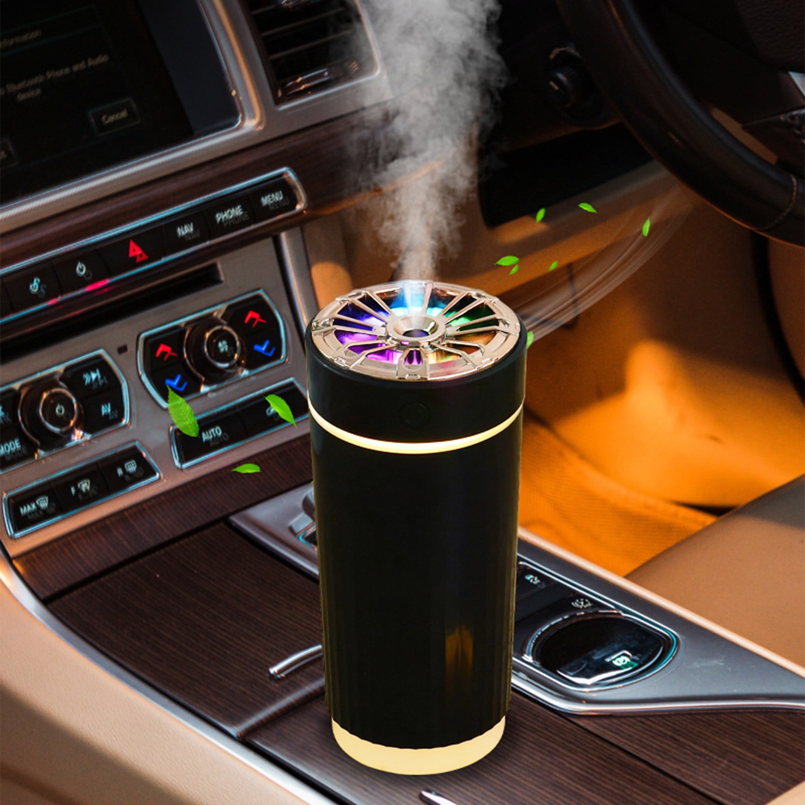 Yialzm Portable Aromatherapy Humidifier for Car Home Office Small ...