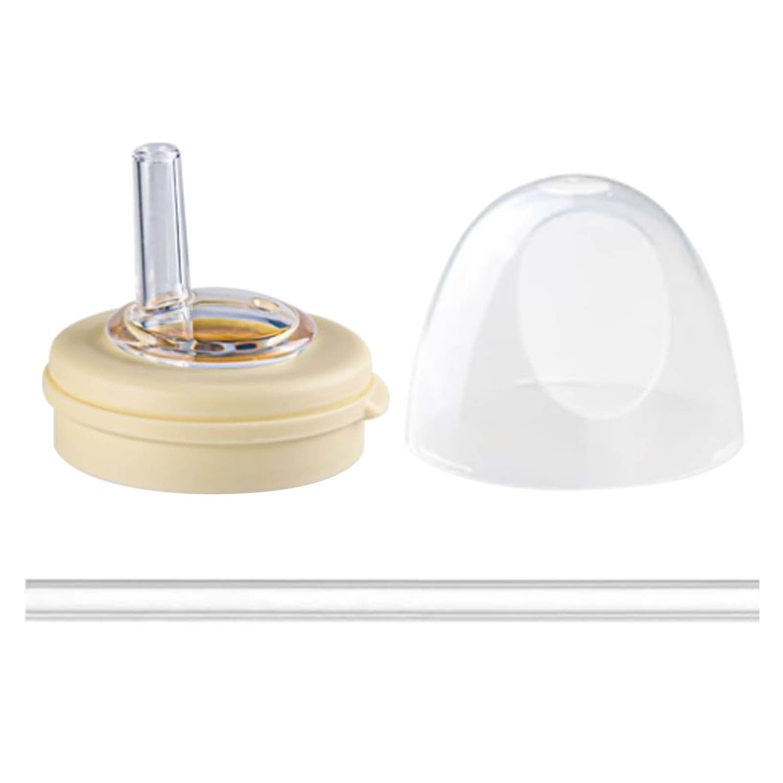 Yialzm Reusable Leak Proof Can Beverage Lid with Built In Detachable ...