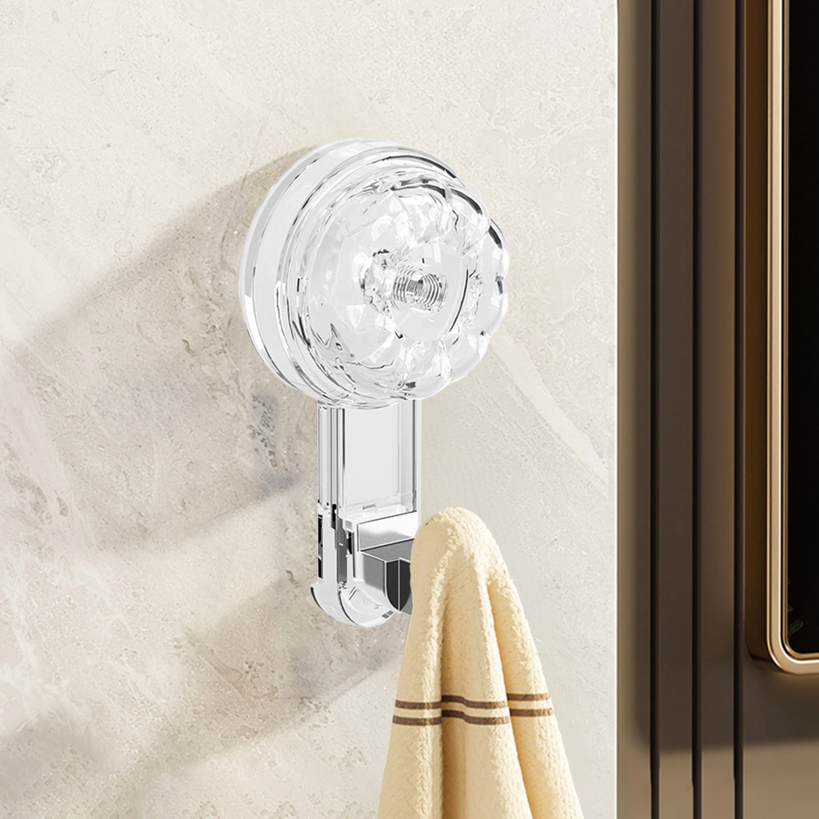 Yialzm Rotating Hook Vacuum Suction Cup Strong Wall Mount Reusable ...