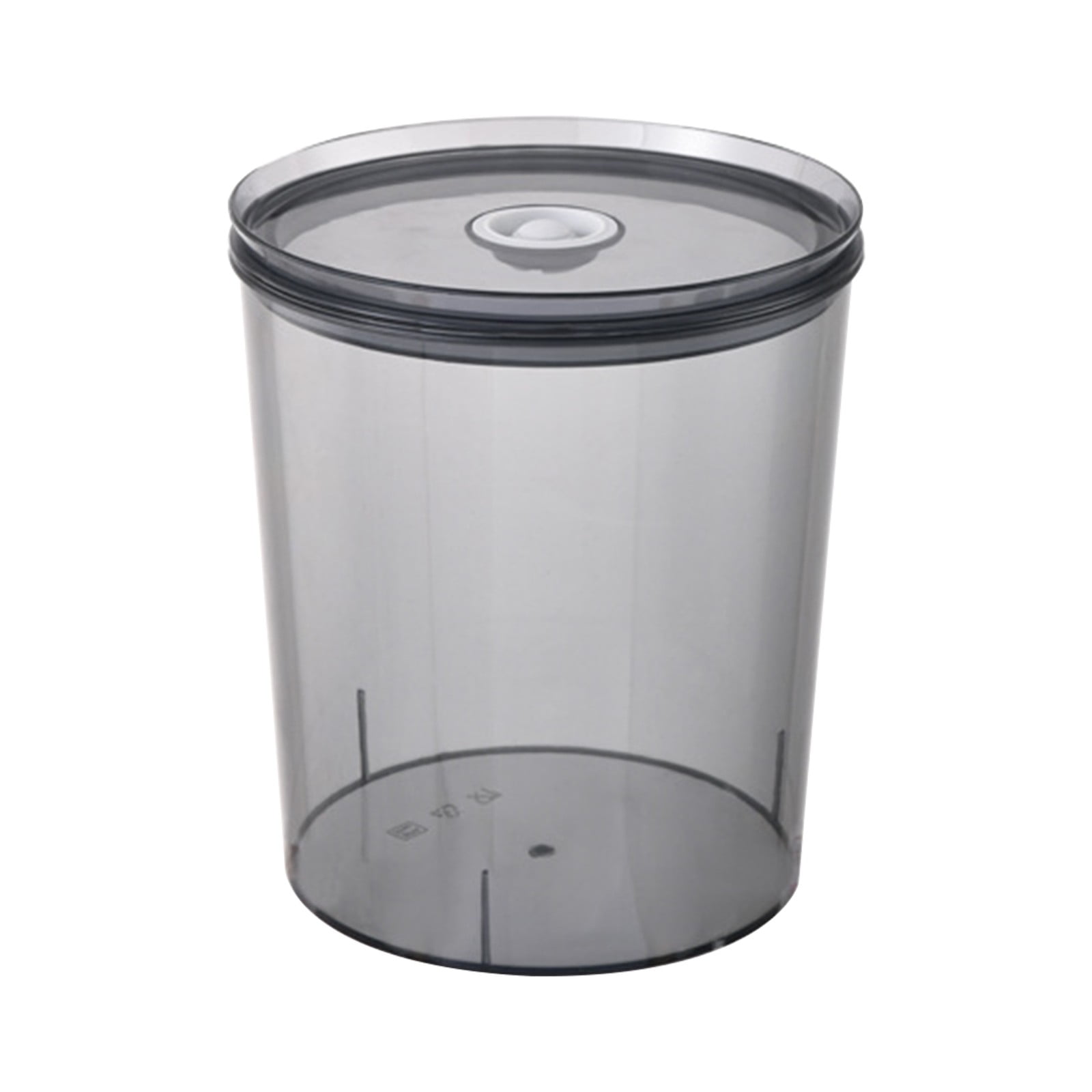Yialzm Sealed Storage Bucket with Groove Design Lid for Snacks Pasta ...