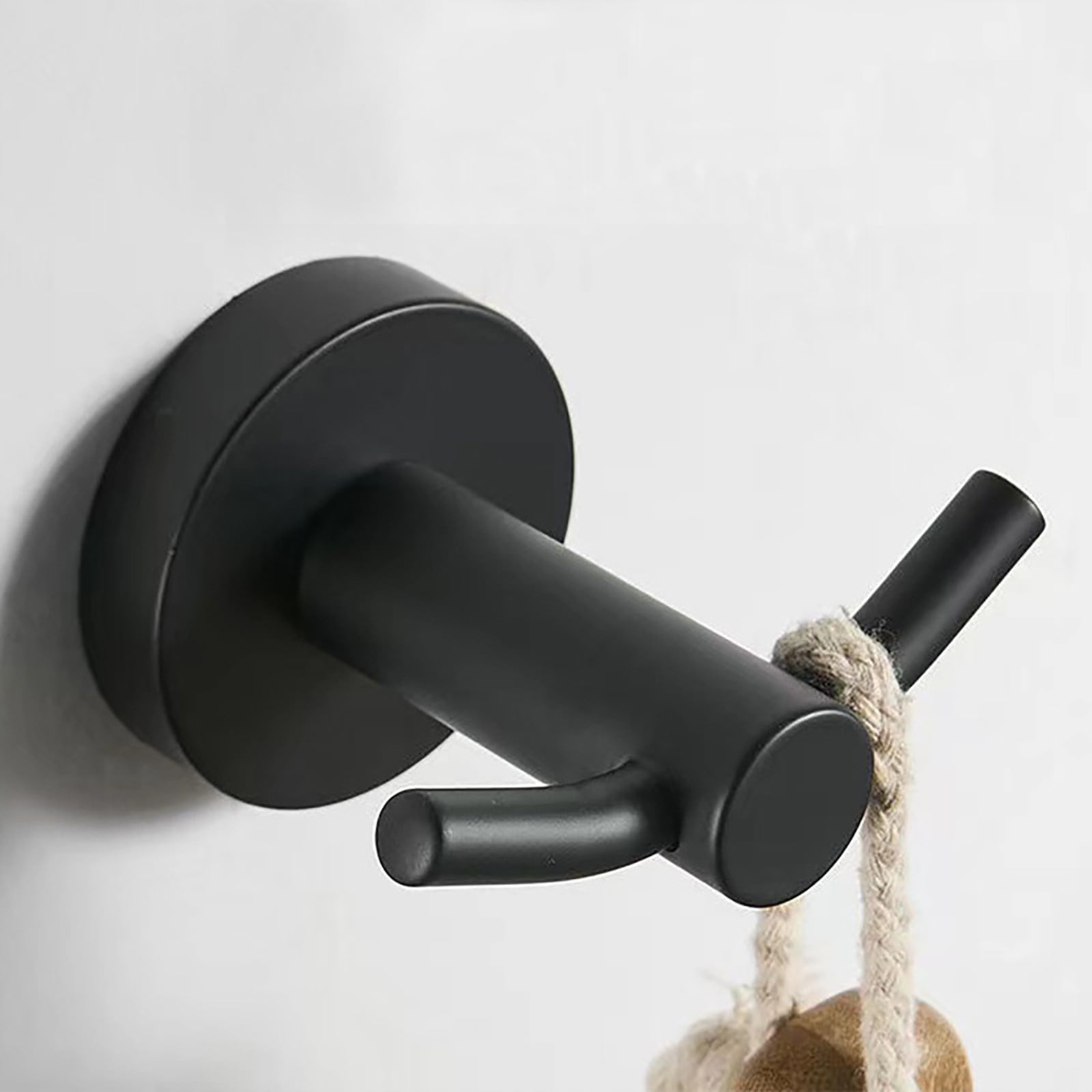 Yialzm Stainless Steel Bathroom Clothes Hook Wall Mounted Metal Hook ...