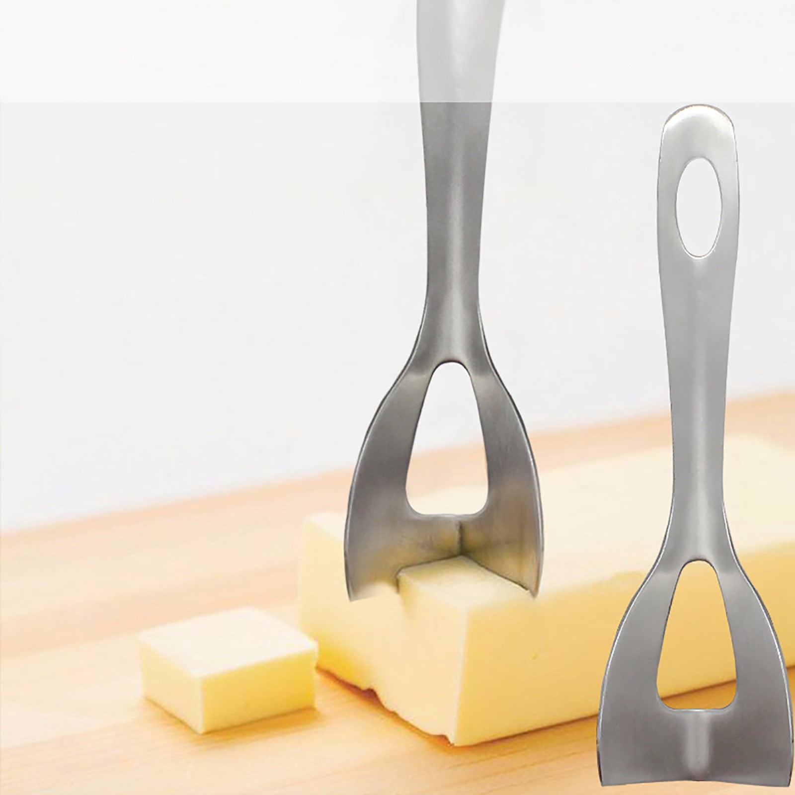 Yialzm Stainless Steel Cheese and Baking Cutter with Horizontal ...