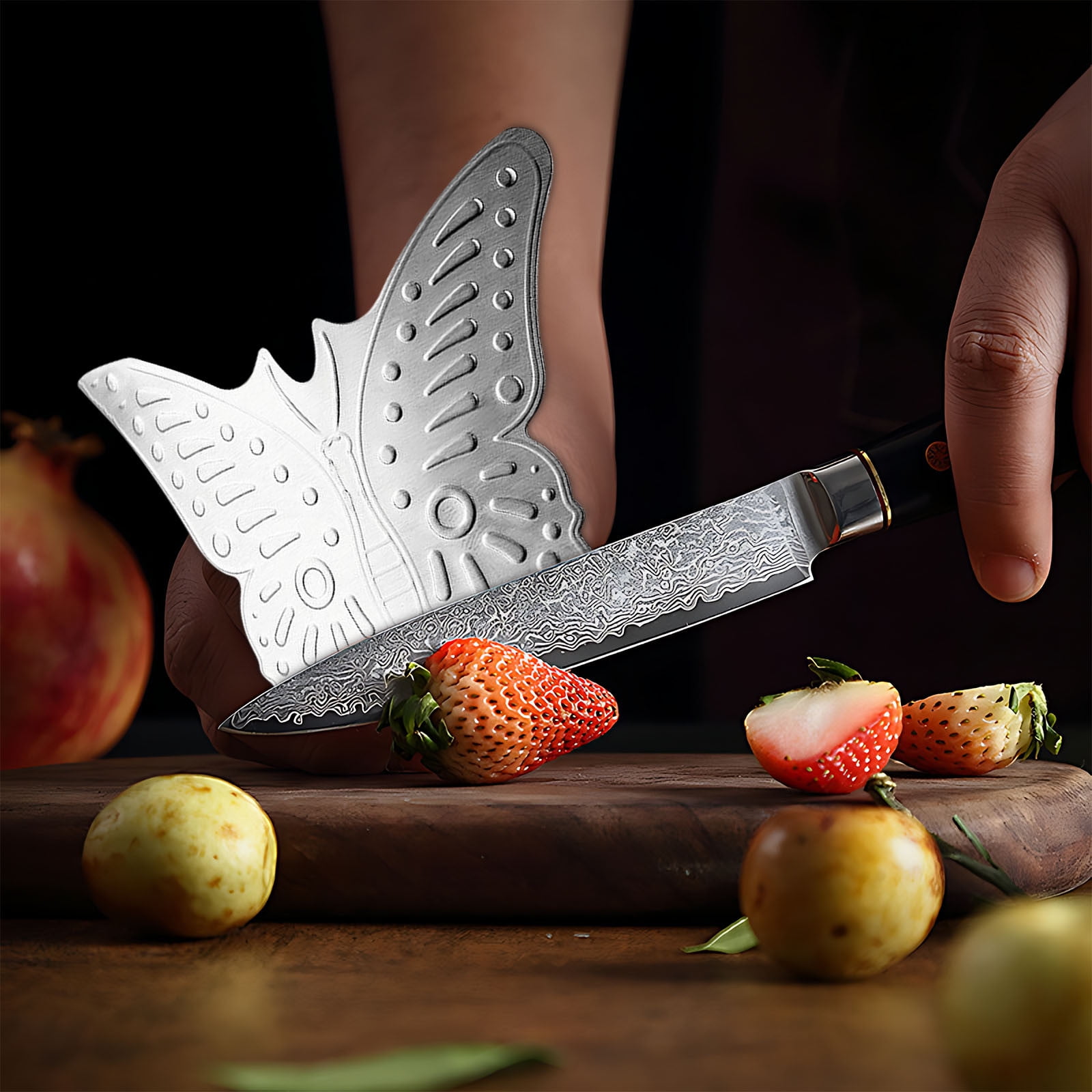 Yialzm Stainless Steel Kitchen Finger Protector for Safe Vegetable ...