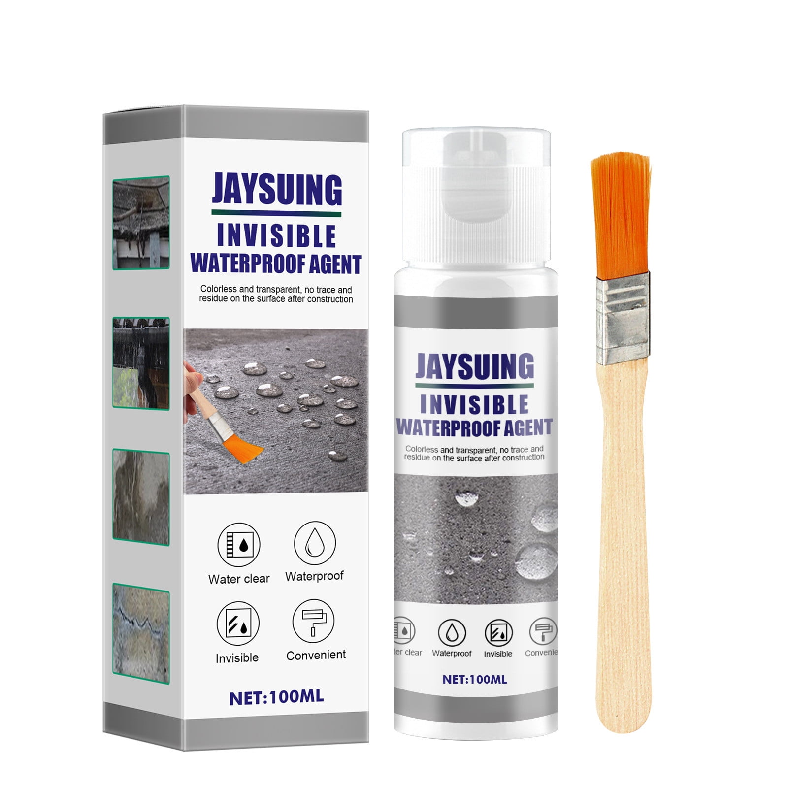 Yialzm Waterproof Adhesive Set for Roof and Tile Repairs Weatherproof ...