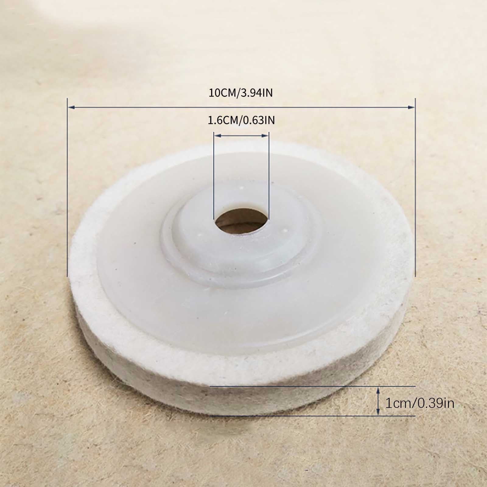 Yialzm Wool Polishing Wheel Disc for Angle Grinder Waxing Metal and ...